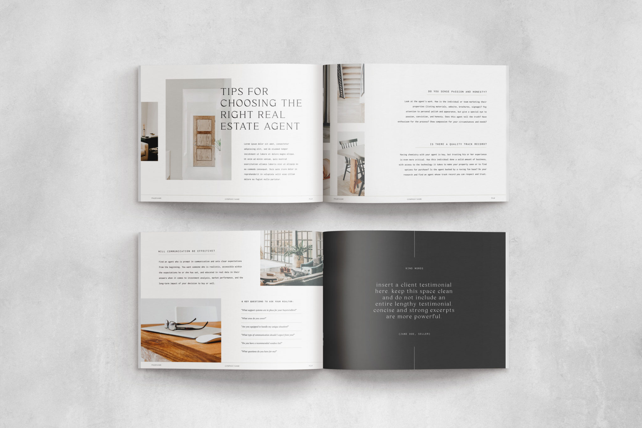Say Hello to: the Welcome Guide Template for Realtors ...