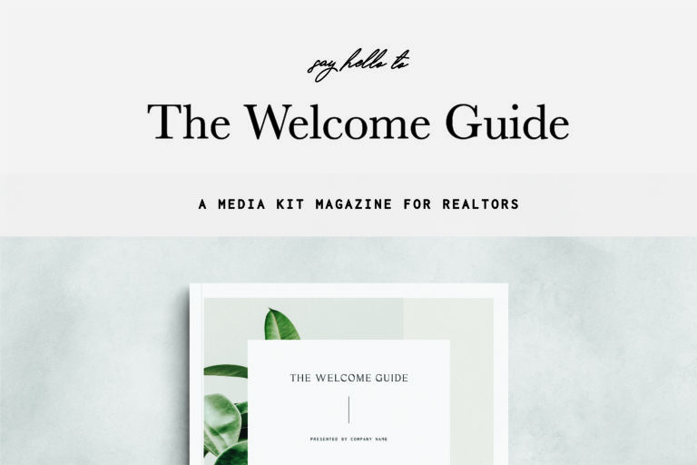 Say Hello to: the Welcome Guide Template for Realtors ...
